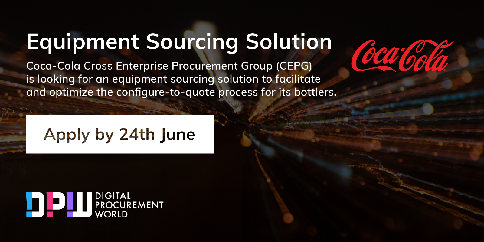 Coca-Cola Challenge - Equipment Sourcing Solution - Digital Procurement ...